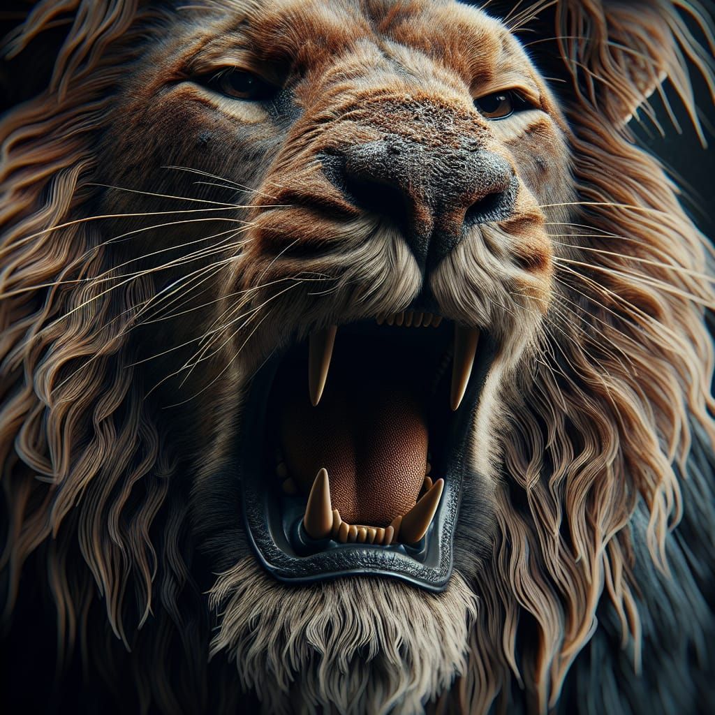 Lion - AI Generated Artwork - NightCafe Creator