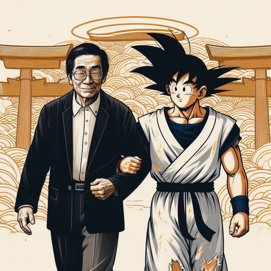 Goodbye Toriyama Sensei - AI Generated Artwork - NightCafe Creator