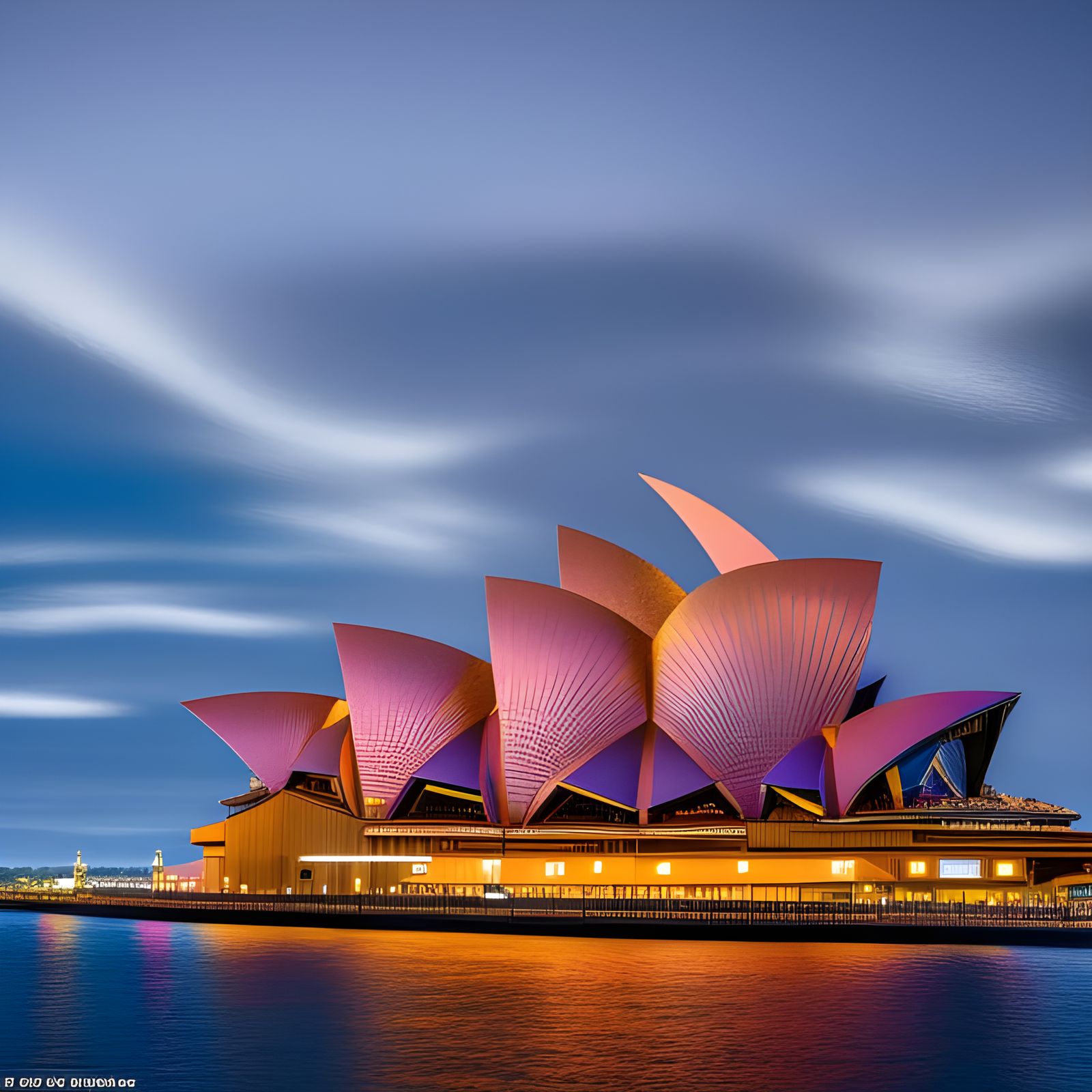 'Bright Nights' at the Sydney Opera House - AI Generated Artwork ...