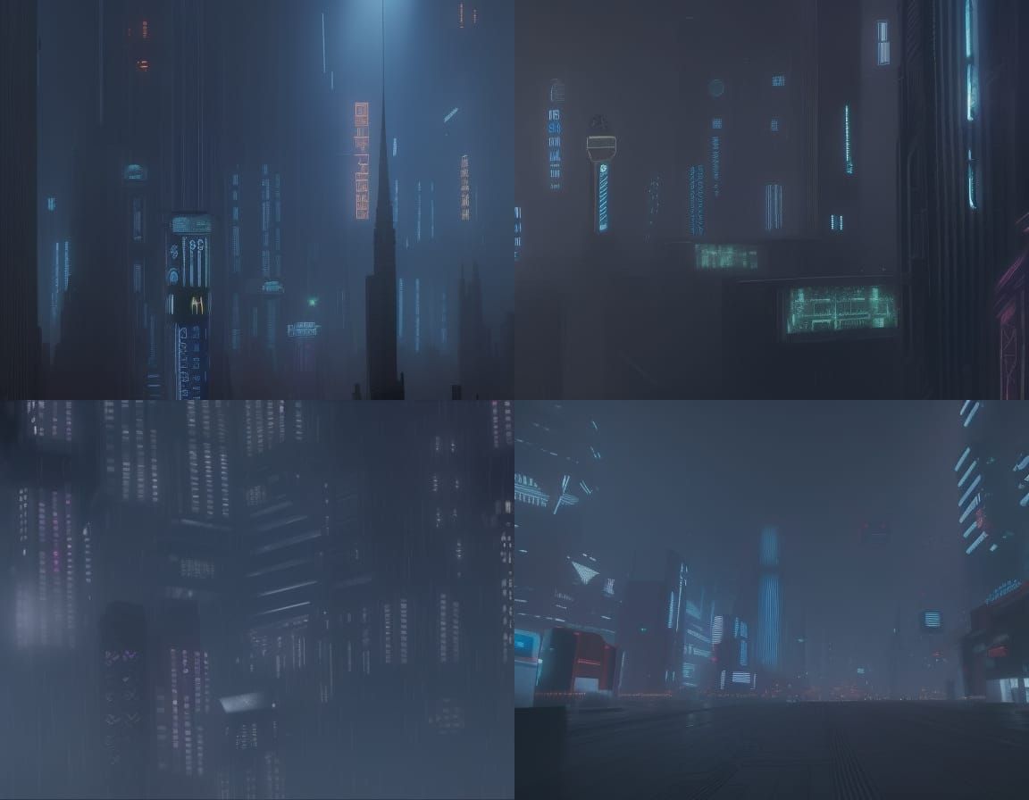 blade runner city, epic masterpiece with perfect detail, amazing ...