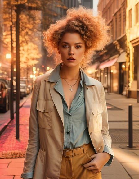 Cinematic Beauty Portrait. #2 - Cinematic Beauty Portrait.