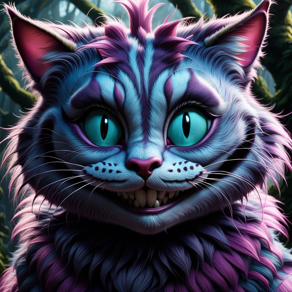 Cheshire Cat - AI Generated Artwork - NightCafe Creator