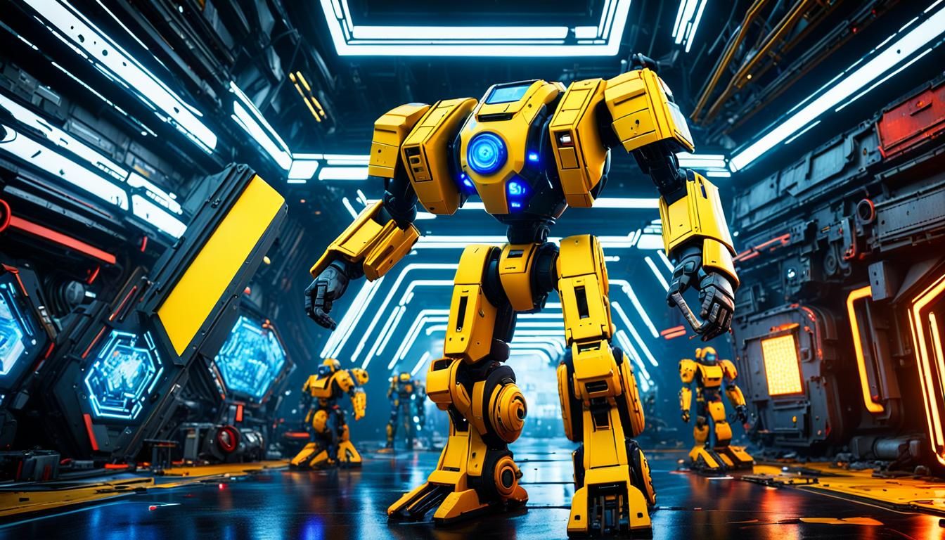 Safety-Bots - AI Generated Artwork - NightCafe Creator