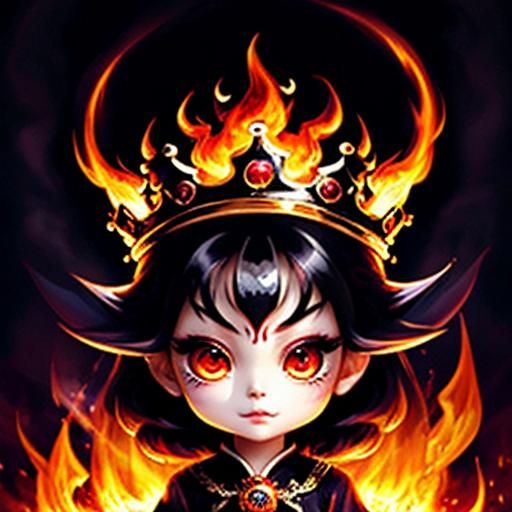 Arsonist queen - AI Generated Artwork - NightCafe Creator