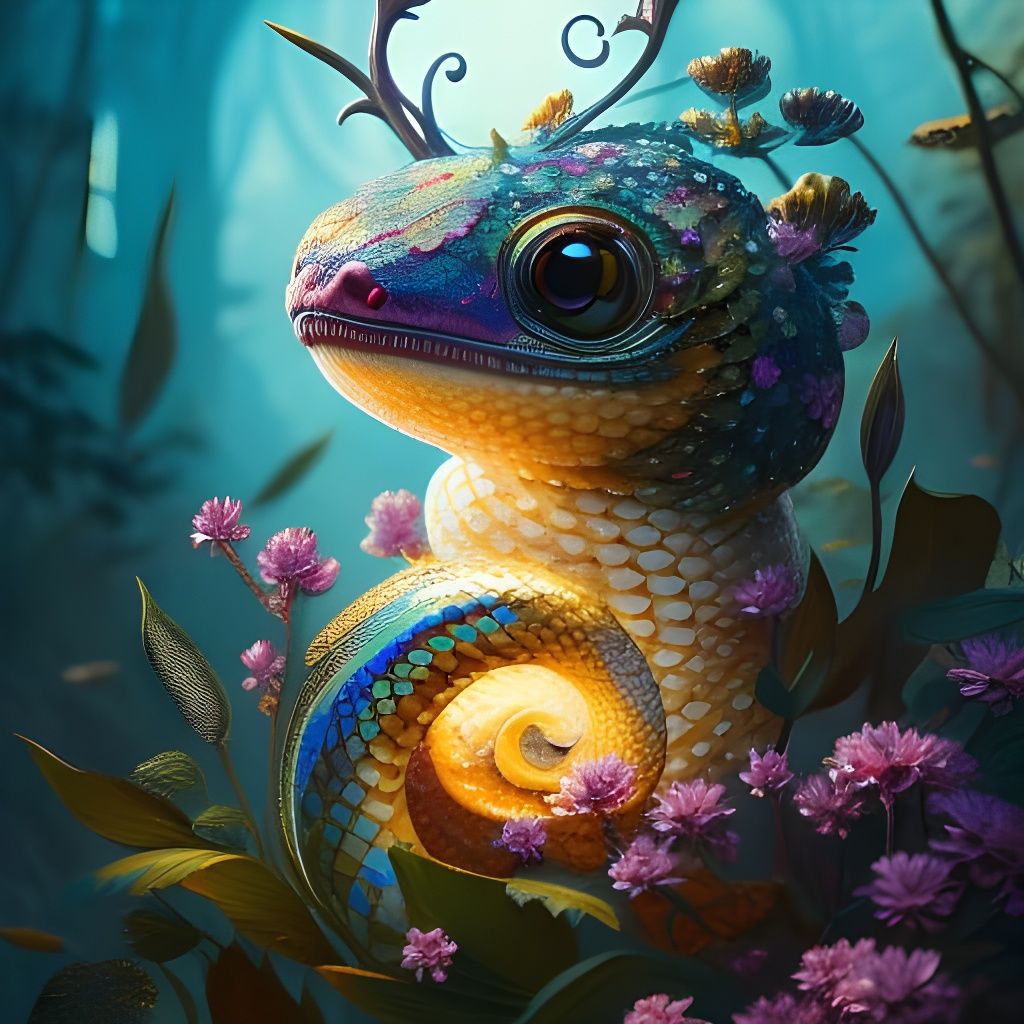 Cute Creature - AI Generated Artwork - NightCafe Creator