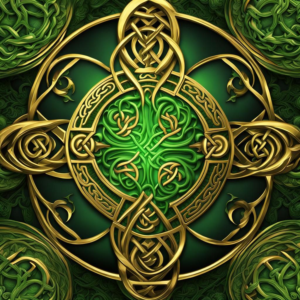 Celtic Creation Two - AI Generated Artwork - NightCafe Creator