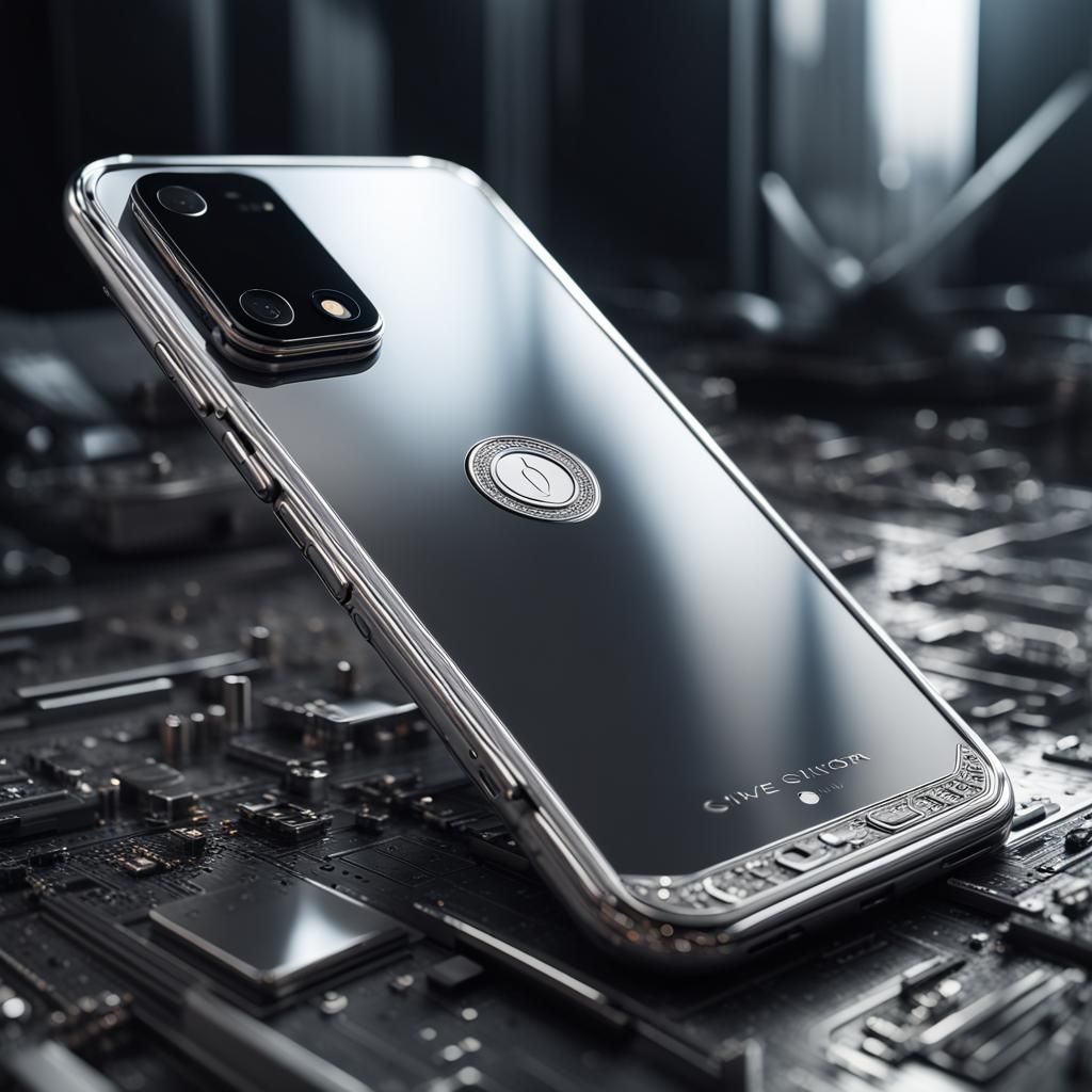 mobile phone of the future - Future Silver Chrome Smartpho...