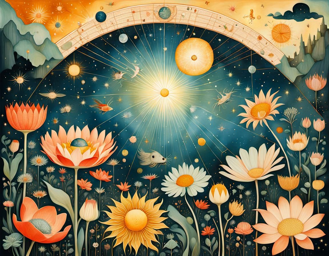 flowers II - AI Generated Artwork - NightCafe Creator