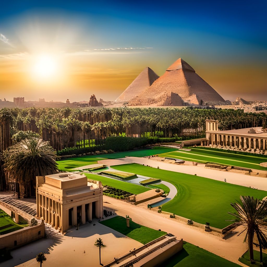 Ramses II National Park, Pi-Ramesses - AI Generated Artwork - NightCafe ...