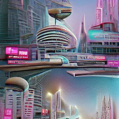 Retrofuturism - AI Generated Artwork - NightCafe Creator