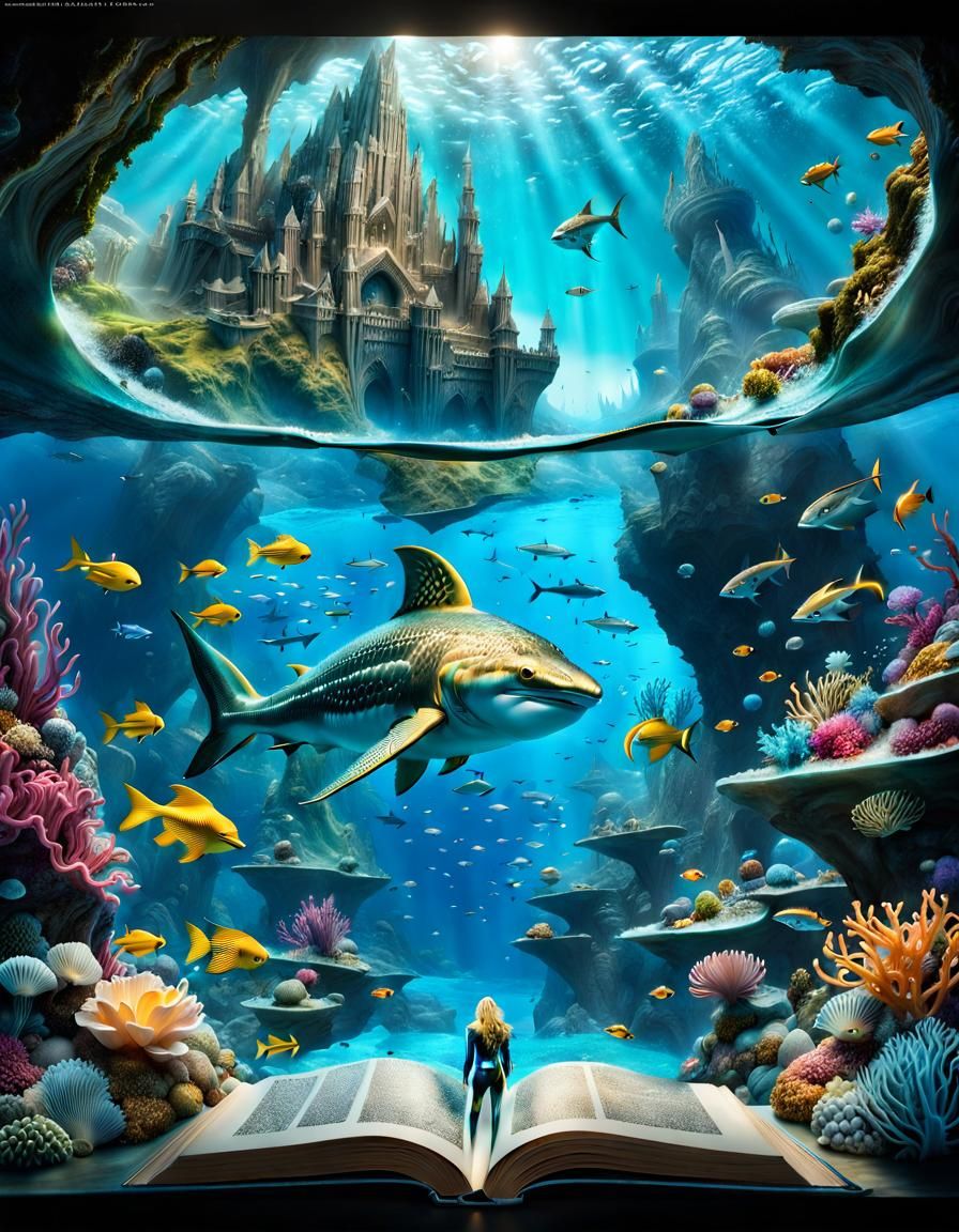 The Wonders Beneath The Ocean - AI Generated Artwork - NightCafe Creator
