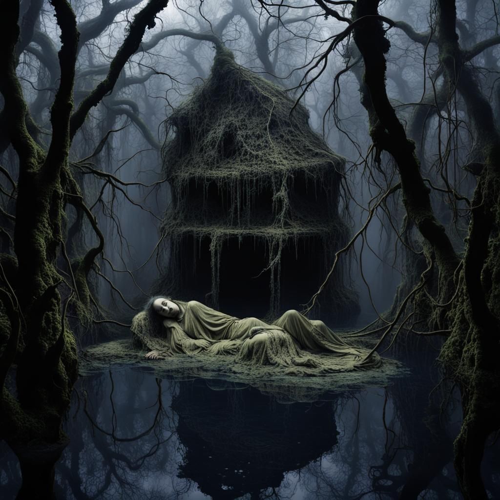 Down Deep in the Bayou - AI Generated Artwork - NightCafe Creator