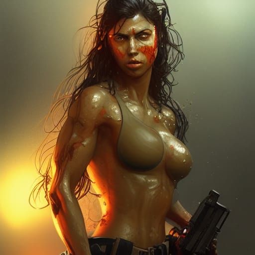 g.i. joe wet woman zombie - g.i. joe wet woman zombie