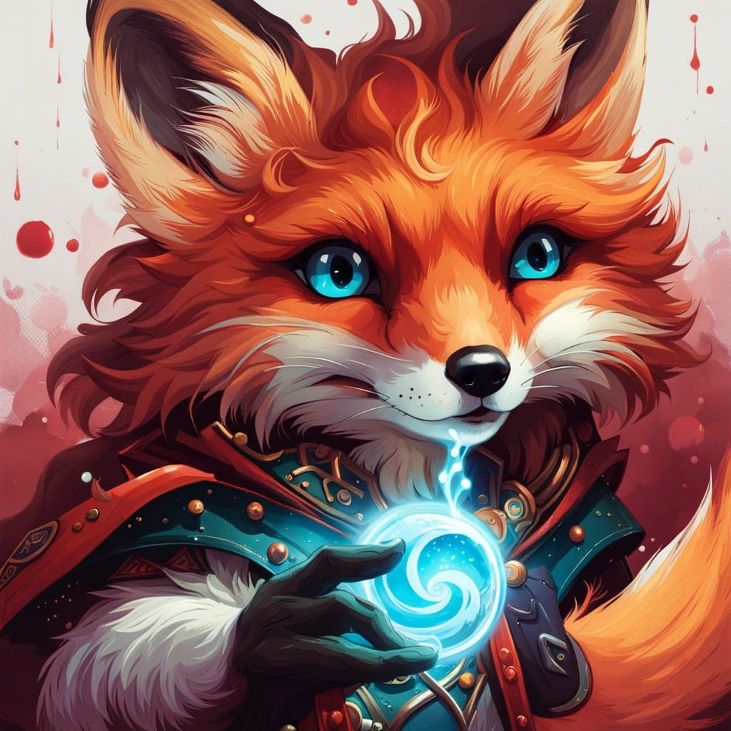 Wizard Fox - AI Generated Artwork - NightCafe Creator