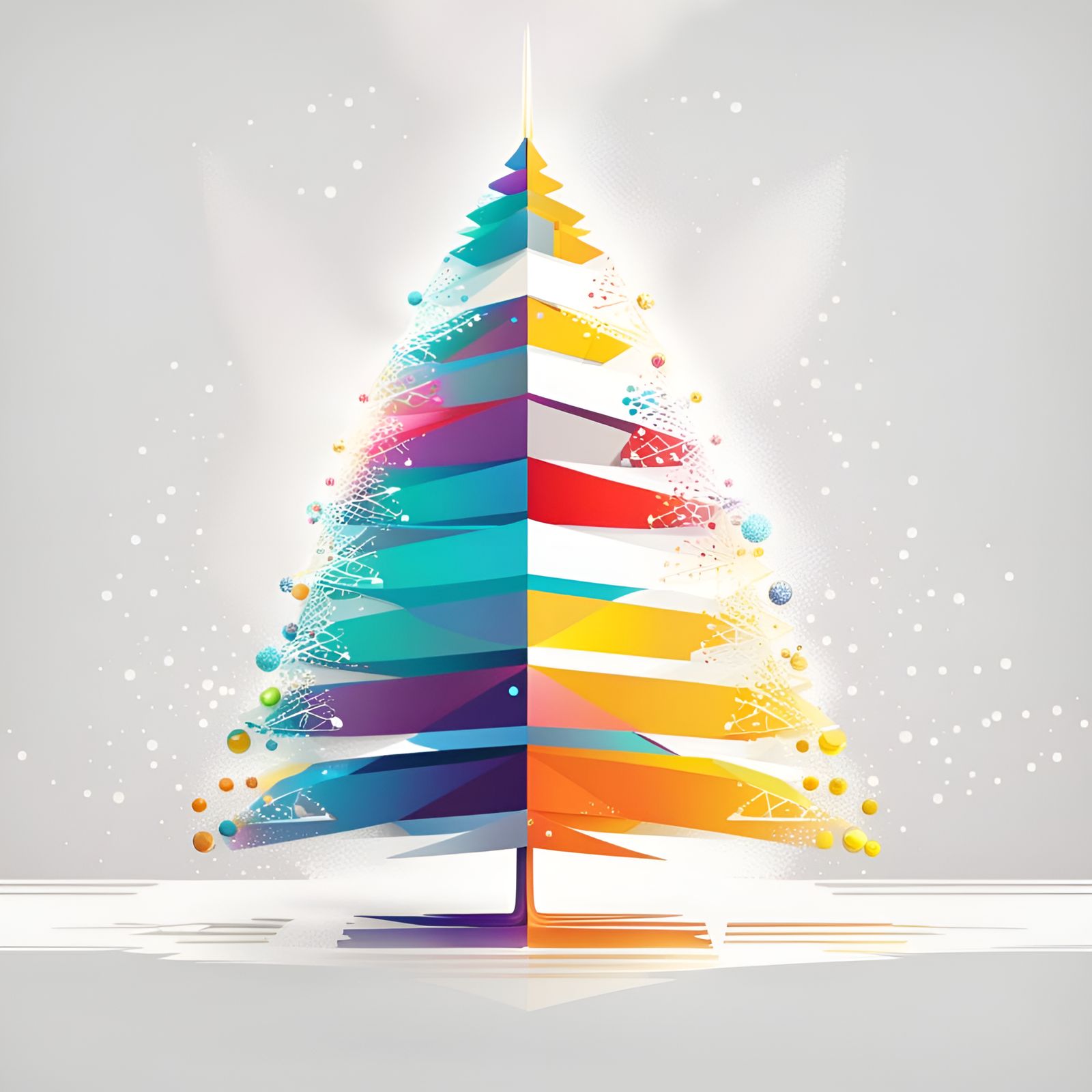 Christmas Tree - AI Generated Artwork - NightCafe Creator