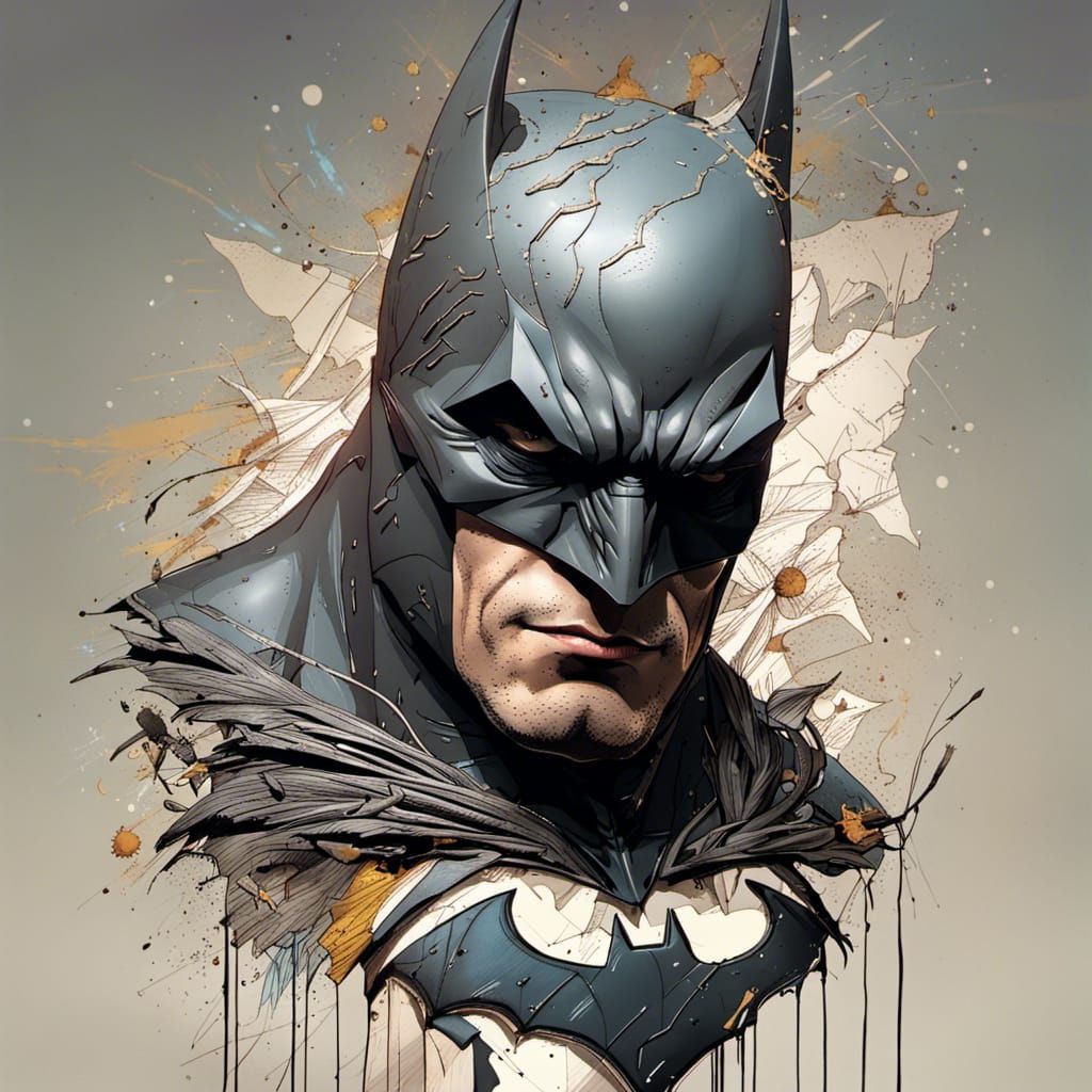 Portrait of BATMAN - AI Generated Artwork - NightCafe Creator