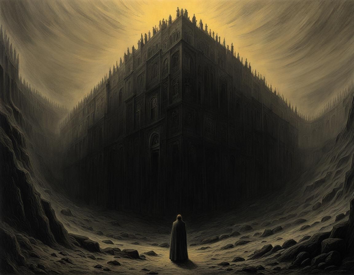 humanity’s black collective shadow. by Beksinski and Gustave Doré ...