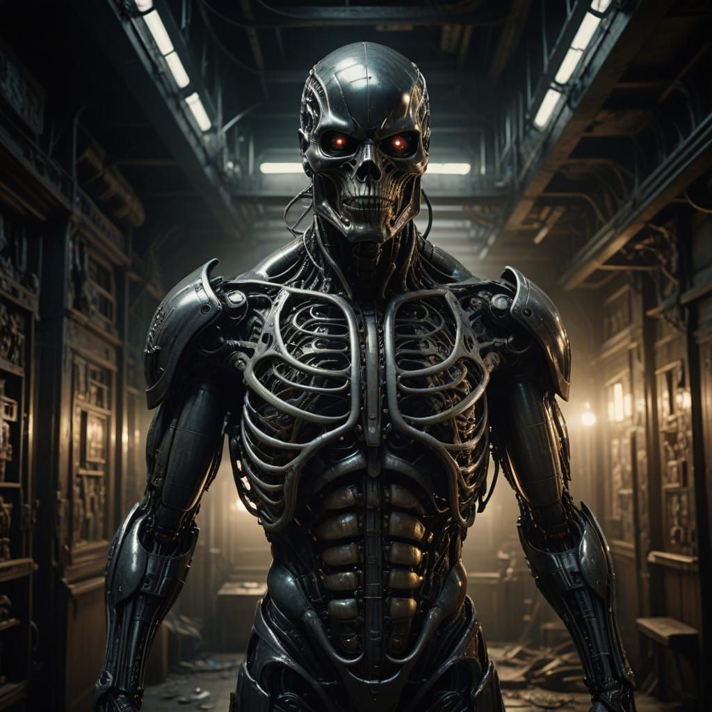 Terminator in the making - Transparent Human Form in Cinemat...