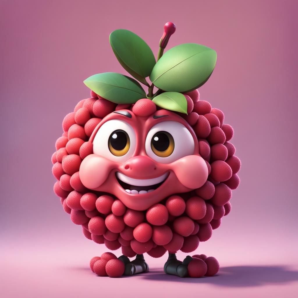 Adorable Lychee - AI Generated Artwork - NightCafe Creator