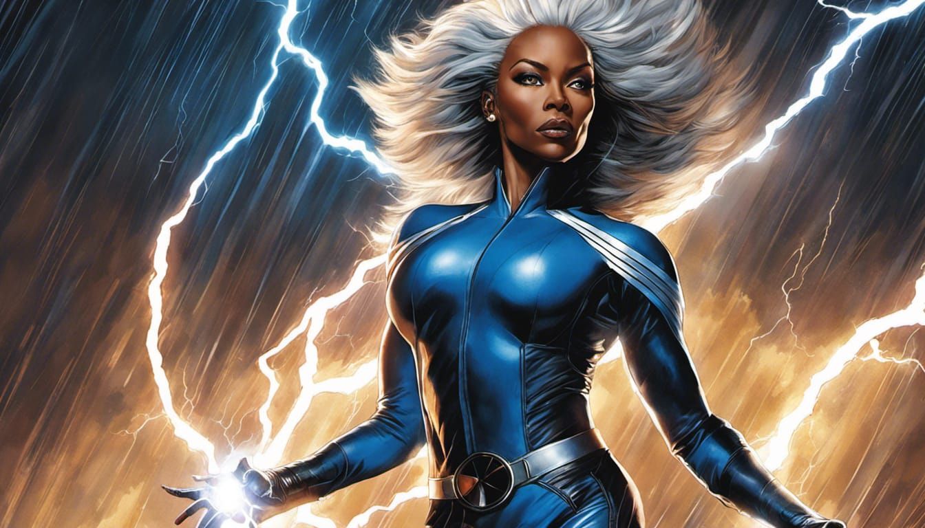 Ororo Munroe aka Storm of the X-men - AI Generated Artwork - NightCafe ...