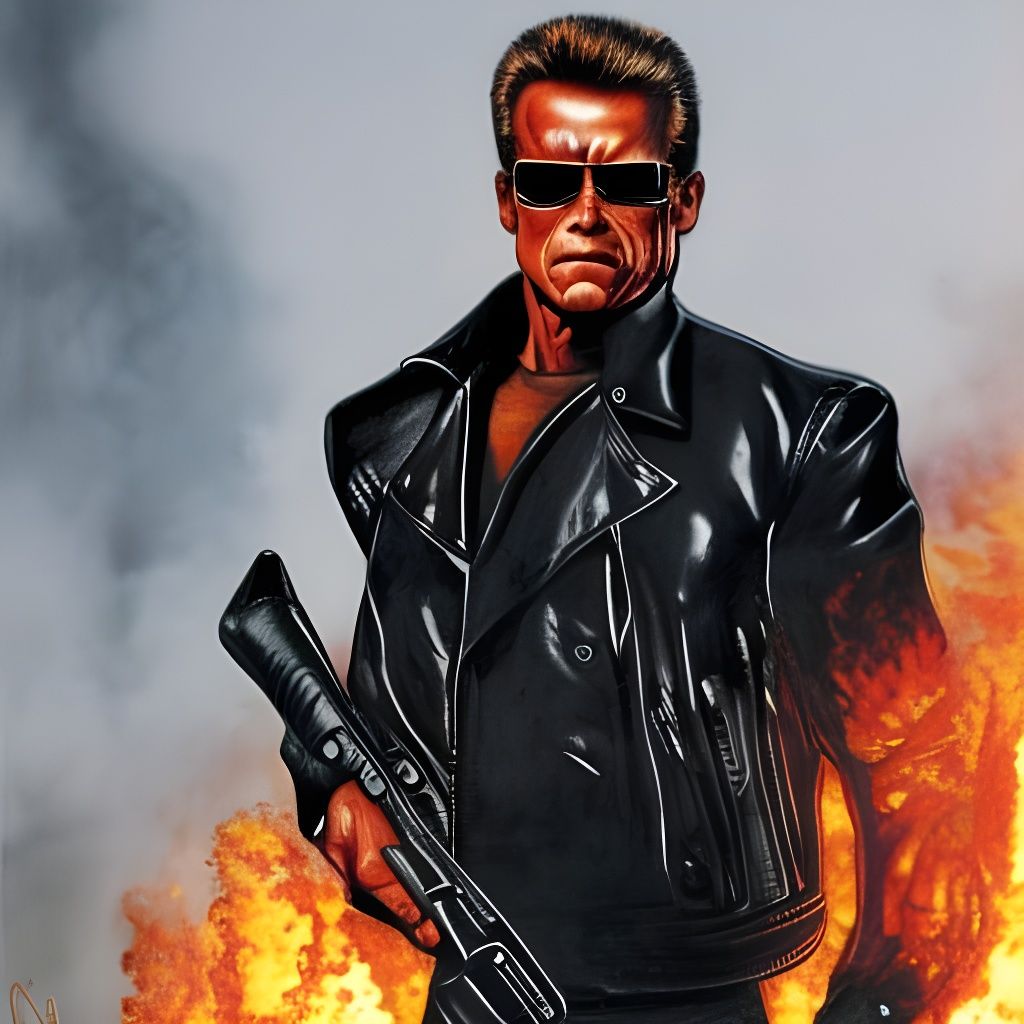 The Terminator - AI Generated Artwork - NightCafe Creator