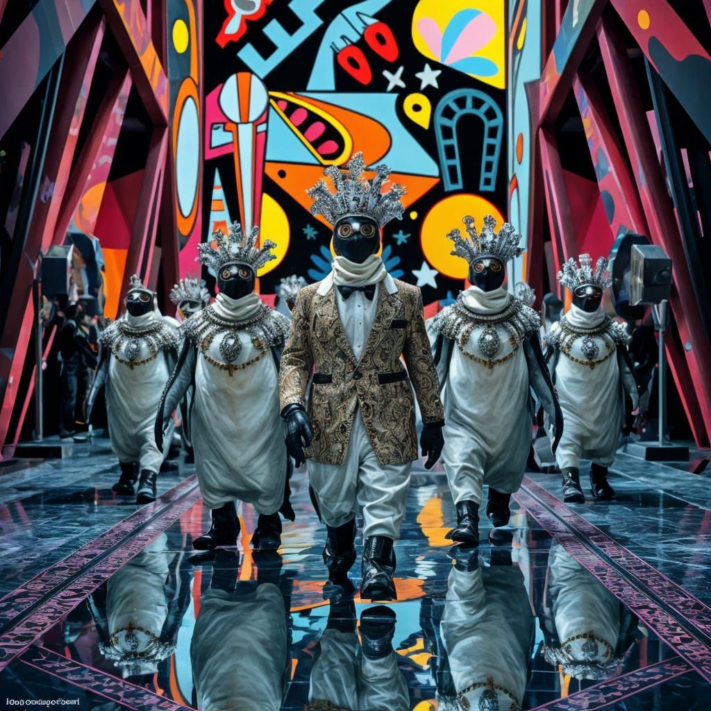 Penguins showing off their new drip before the tariffs kick in