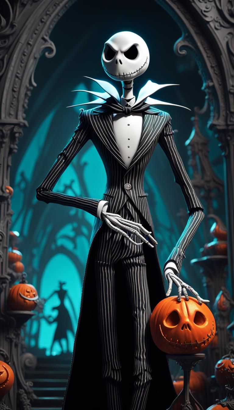 Jack Skellington - AI Generated Artwork - NightCafe Creator