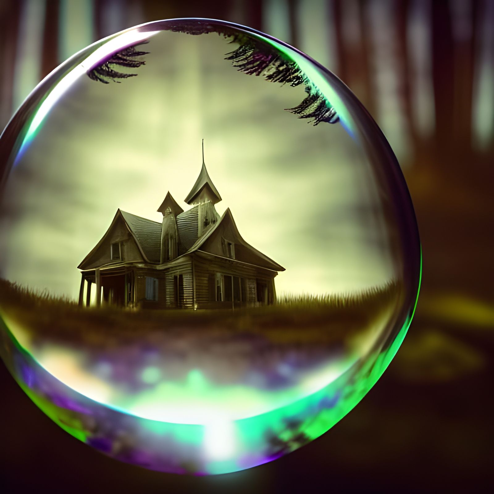 Reflection of Horror - AI Generated Artwork - NightCafe Creator