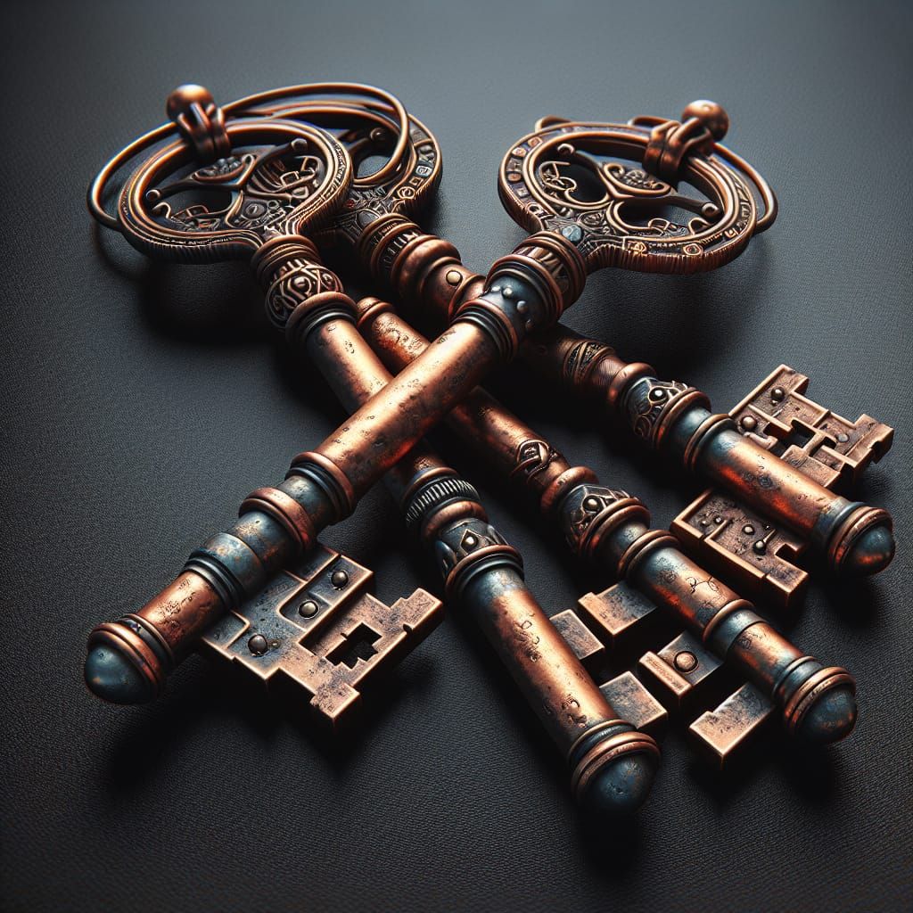 Keys - 1 - AI Generated Artwork - NightCafe Creator