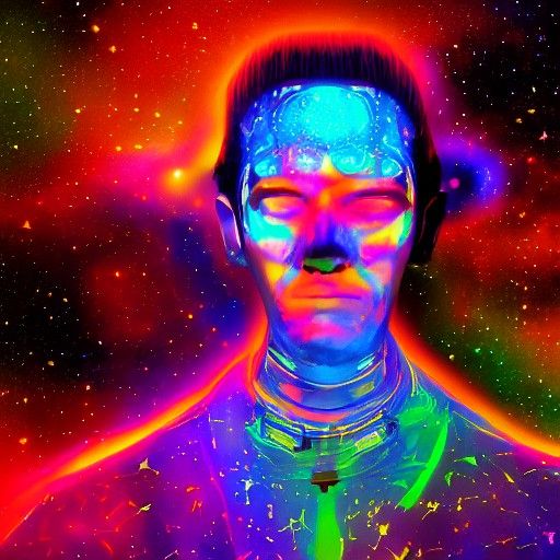 into the void - Space Cowboy in Cosmic Holographic Illusion