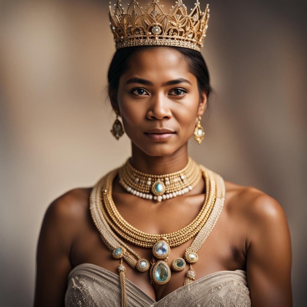 Kiribati Queen - AI Generated Artwork - NightCafe Creator