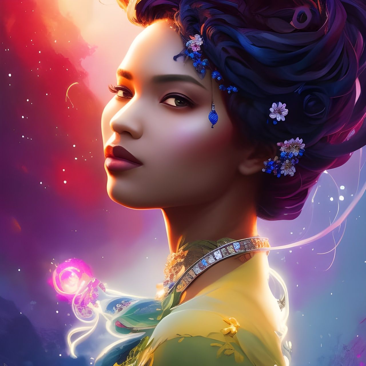 Beautiful eyes - AI Generated Artwork - NightCafe Creator