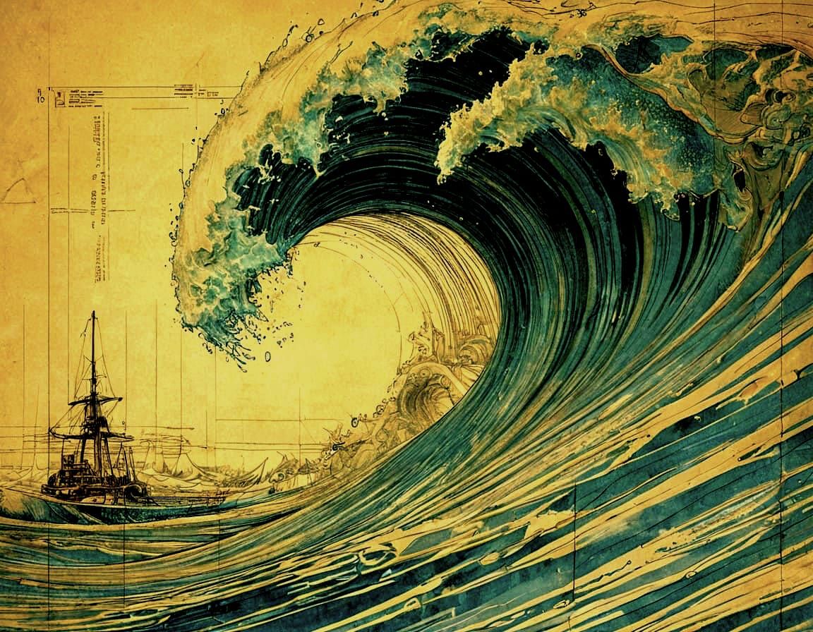 Raw Power of Fluid Dynamics - Tidal Forces Unleashed in Dyn...