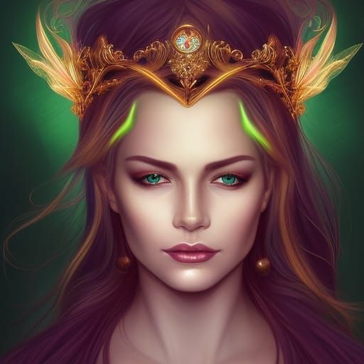 Fae Queen - AI Generated Artwork - NightCafe Creator