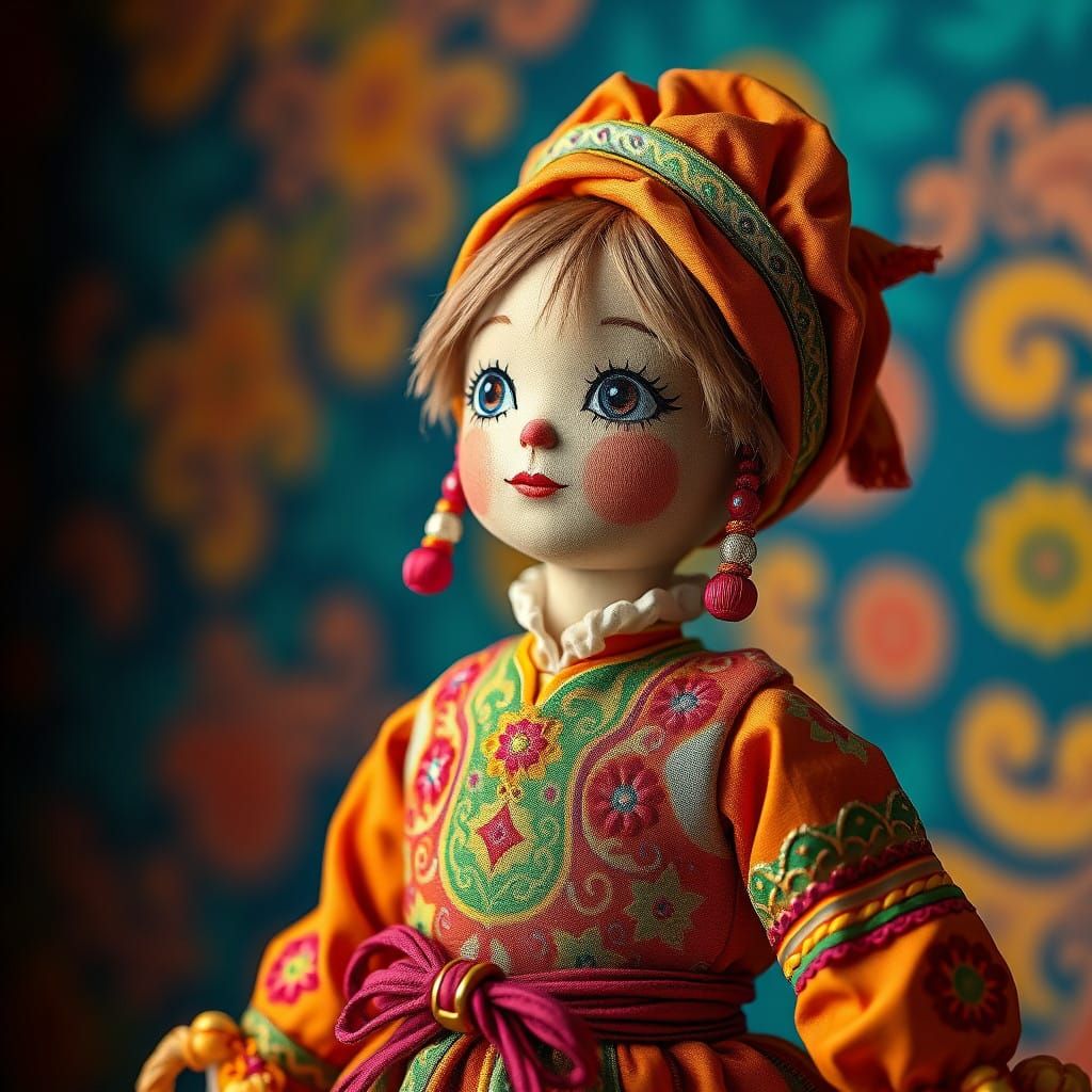 Traditional Rag Dolls of Lanzarote Island in Art N... - AI Art