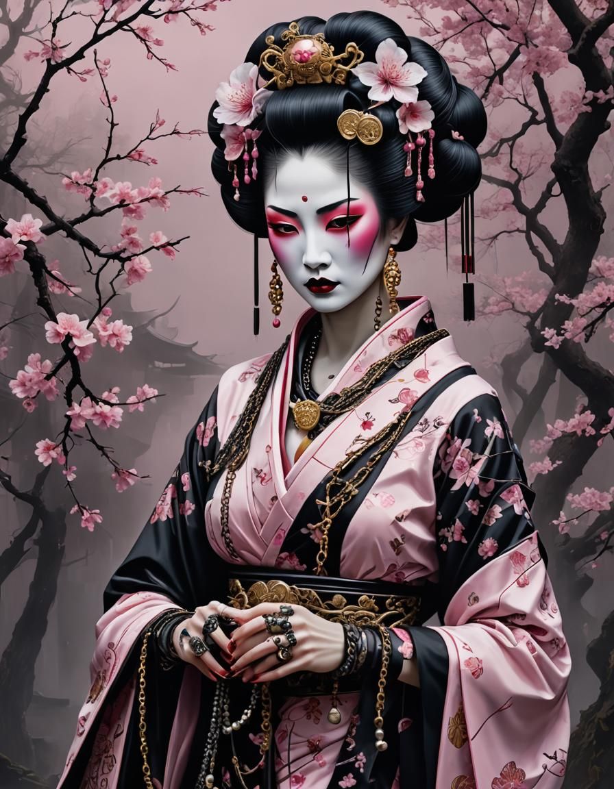 Sakura House-Second Consort - AI Generated Artwork - NightCafe Creator