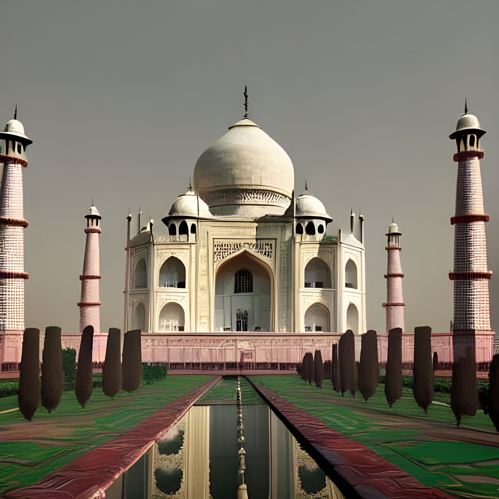 Taj Mahal - AI Generated Artwork - NightCafe Creator