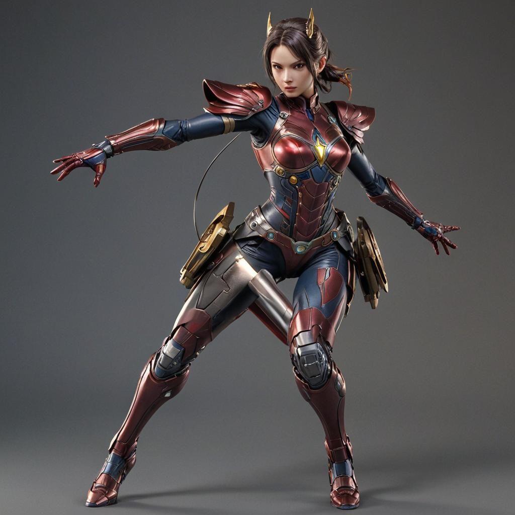 jipsy avenger full body close up By artist "anime", 3d anime art ...