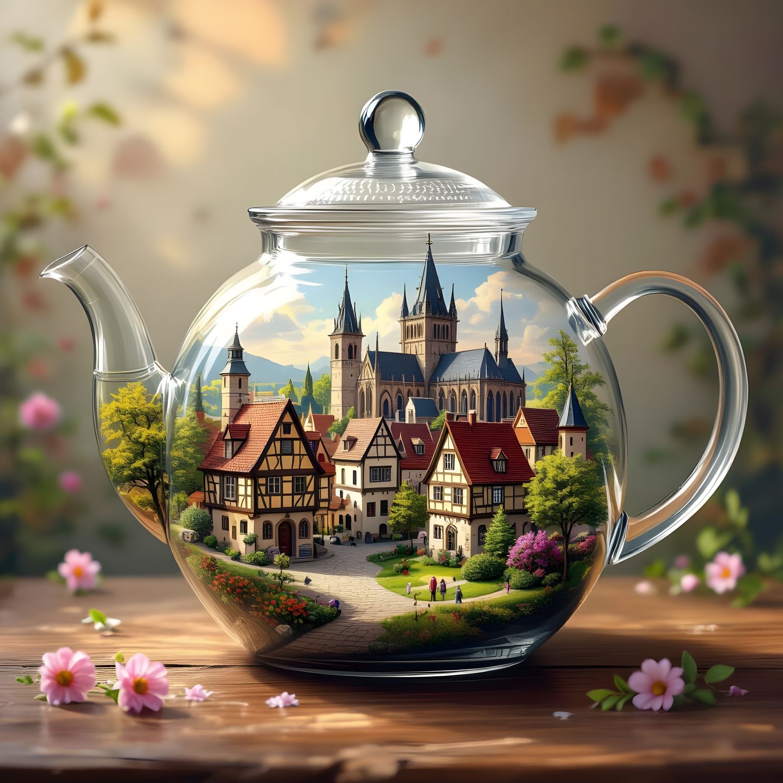 A Miniature Tudor City