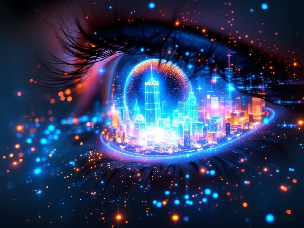 Projected on your eye - Projected on your eye