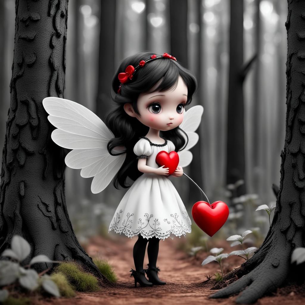 Tiny Fairy - AI Generated Artwork - NightCafe Creator