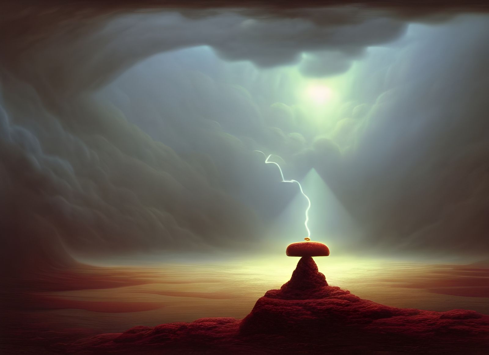 Desolate World - AI Generated Artwork - NightCafe Creator