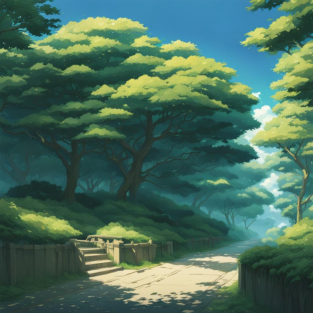 Trees - AI Generated Artwork - NightCafe Creator