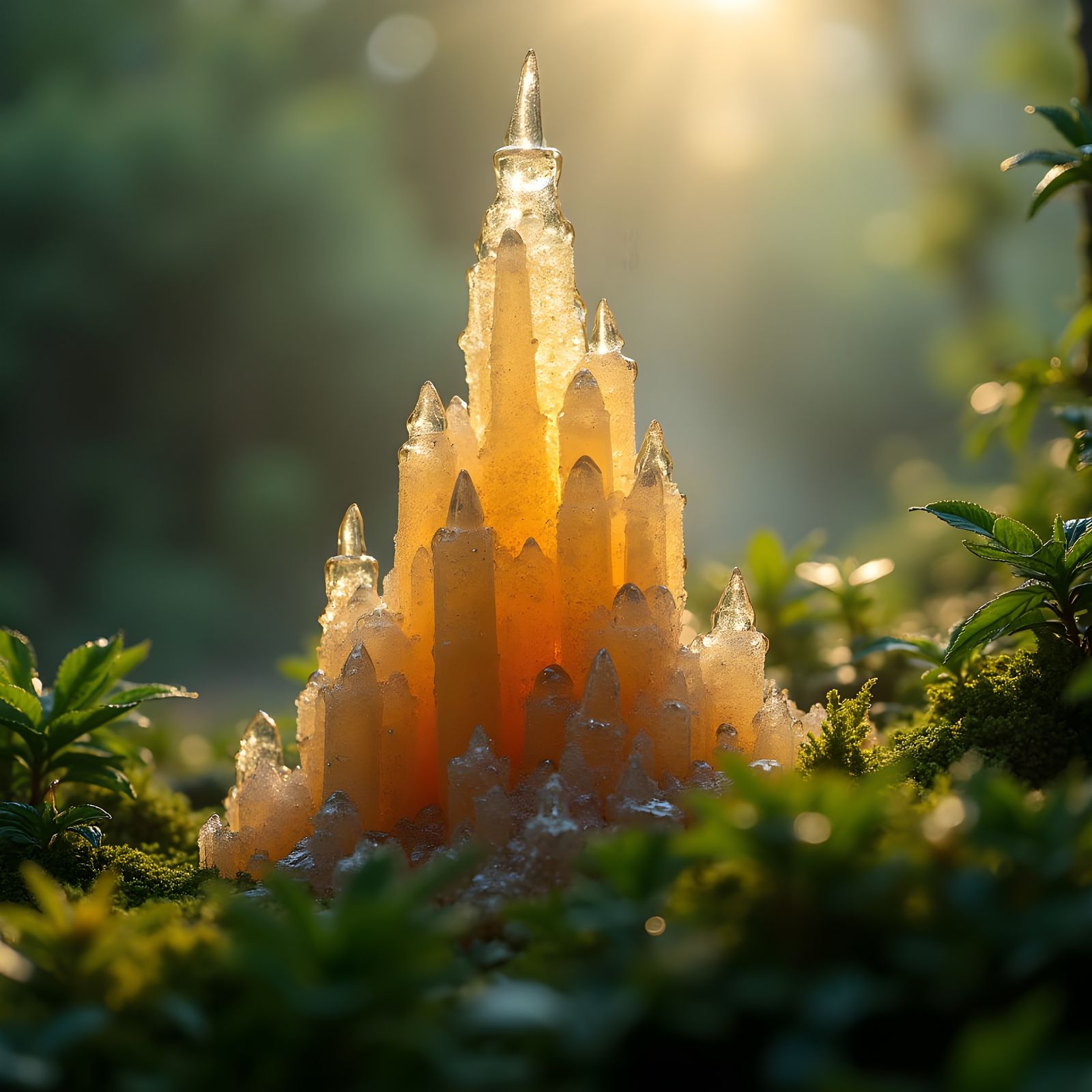 Drip castle - Moody Castle in Vibrant Colors