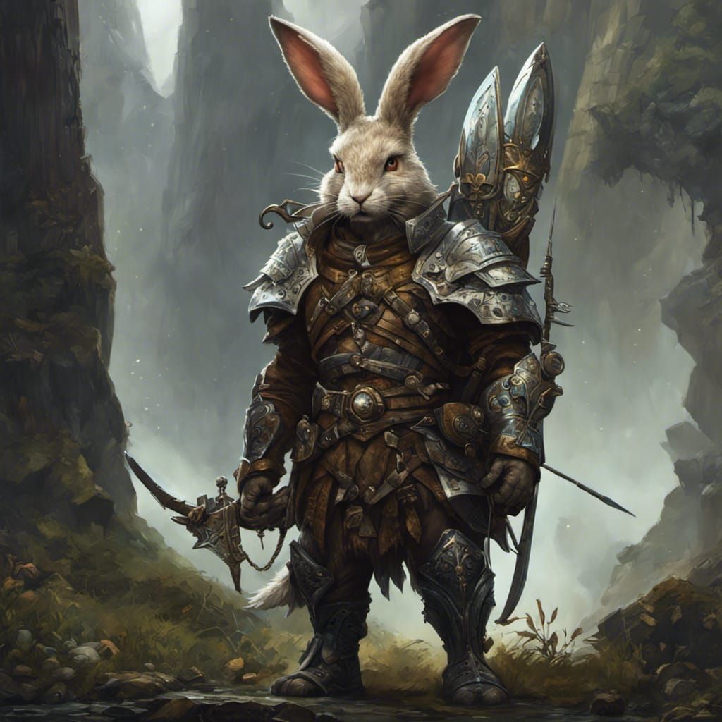 Rabbit Archer - AI Generated Artwork - NightCafe Creator