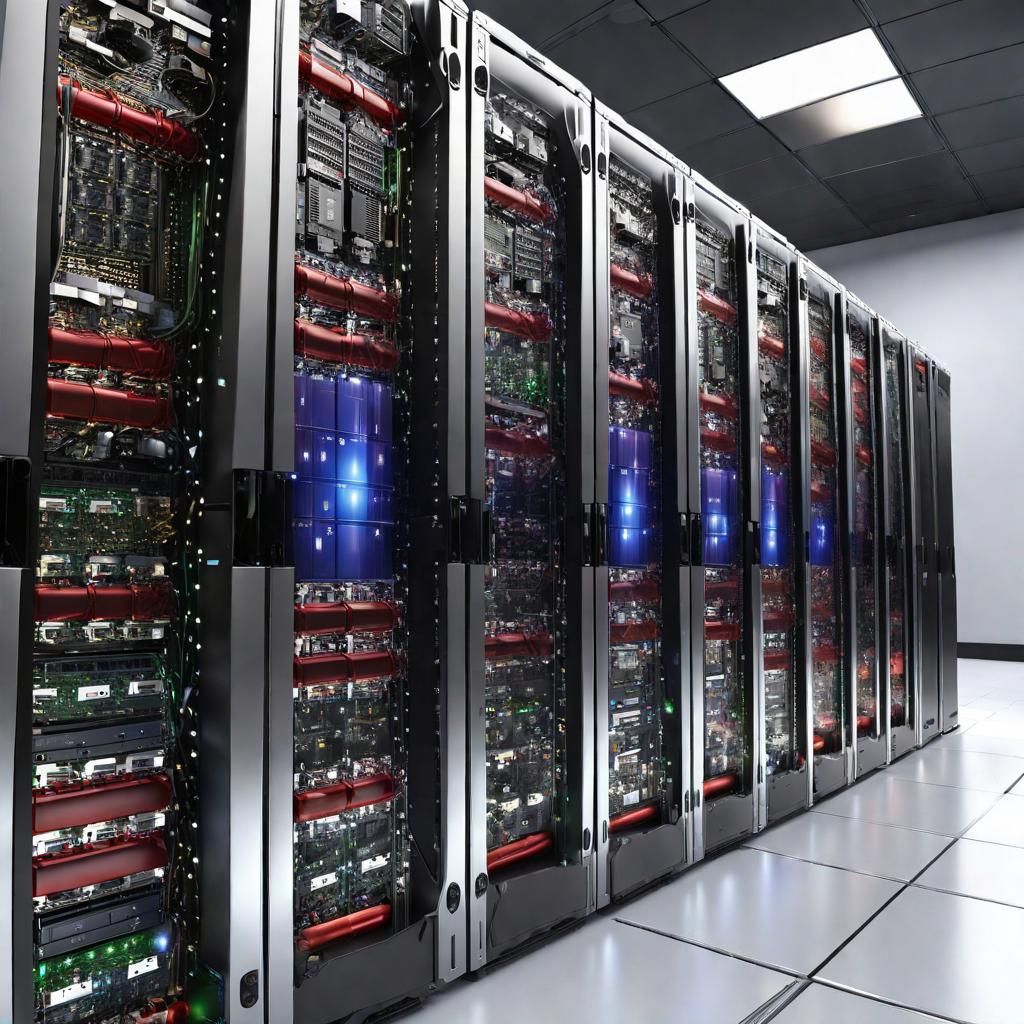 American Supercomputers. Beautiful image, highly detailed - AI ...