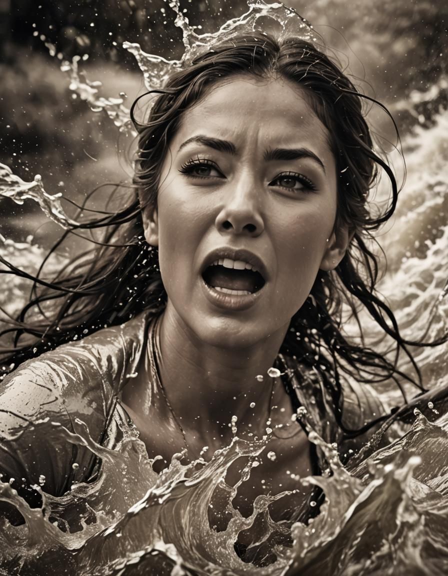 Shut your mouth and run me like a river - AI Generated Artwork - NightCafe Creator