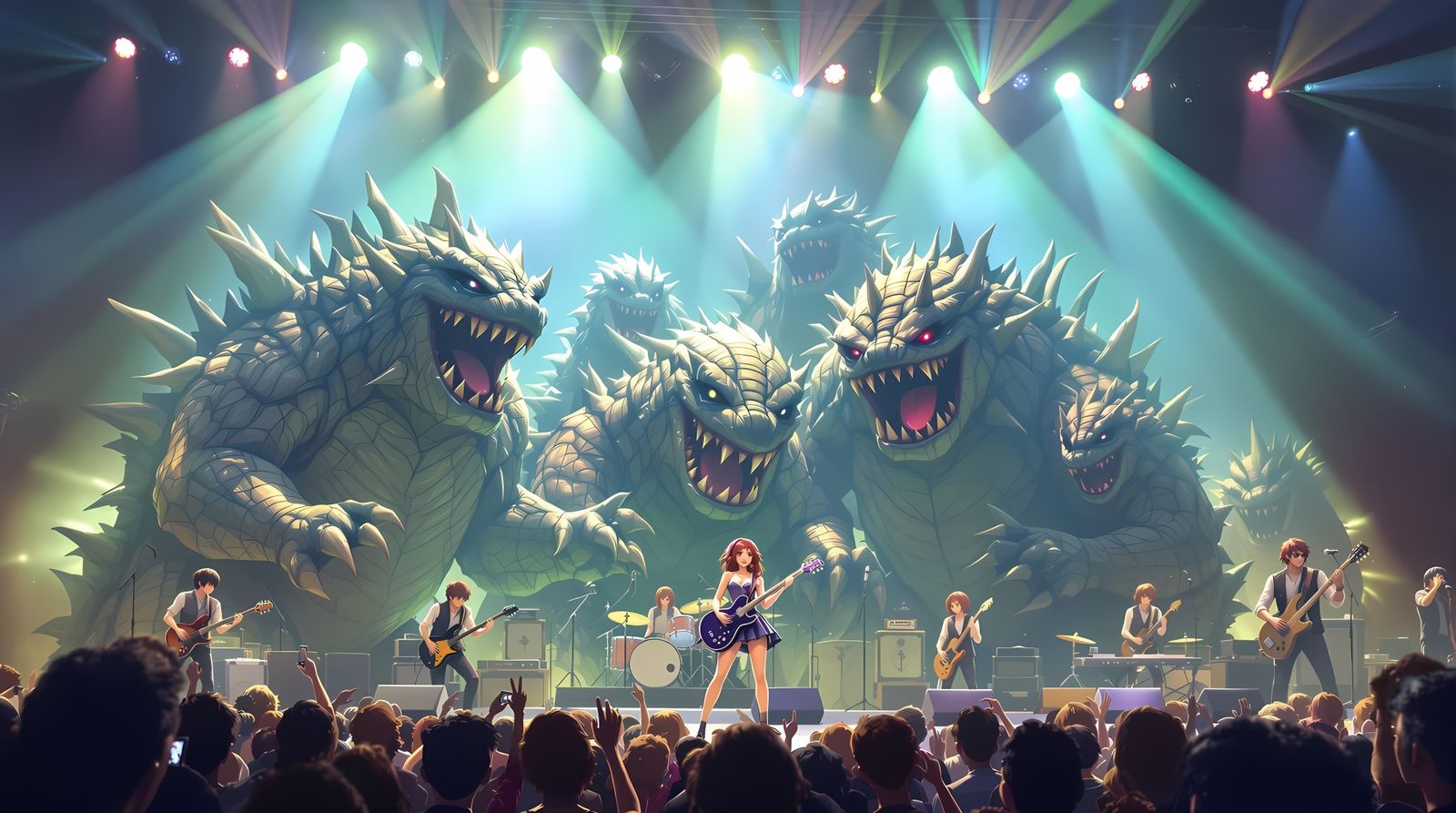 The Idol and Her Kaiju - The Idol and Her Kaiju