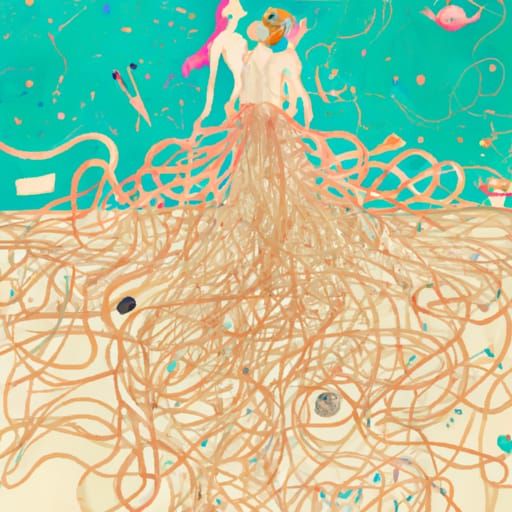 human spaghetti 000871 - AI Generated Artwork - NightCafe Creator