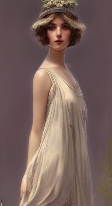 1920s flapper - AI Generated Artwork - NightCafe Creator